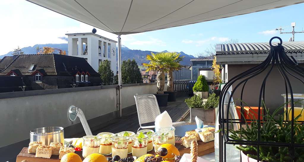 Terrace over Lucerne | Continental Park - Hotel Luzern